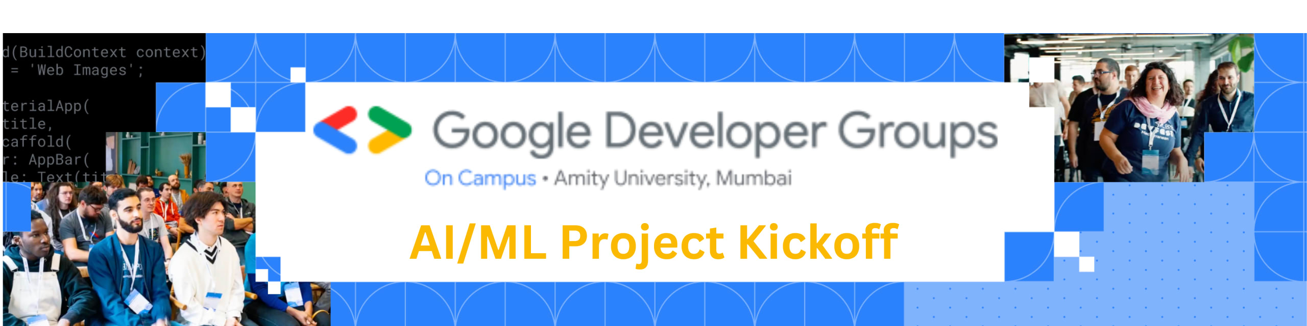 See AI/ML Project Kickoff: Form Your Dream Team! at Google Developer Groups GDG on Campus Amity ...